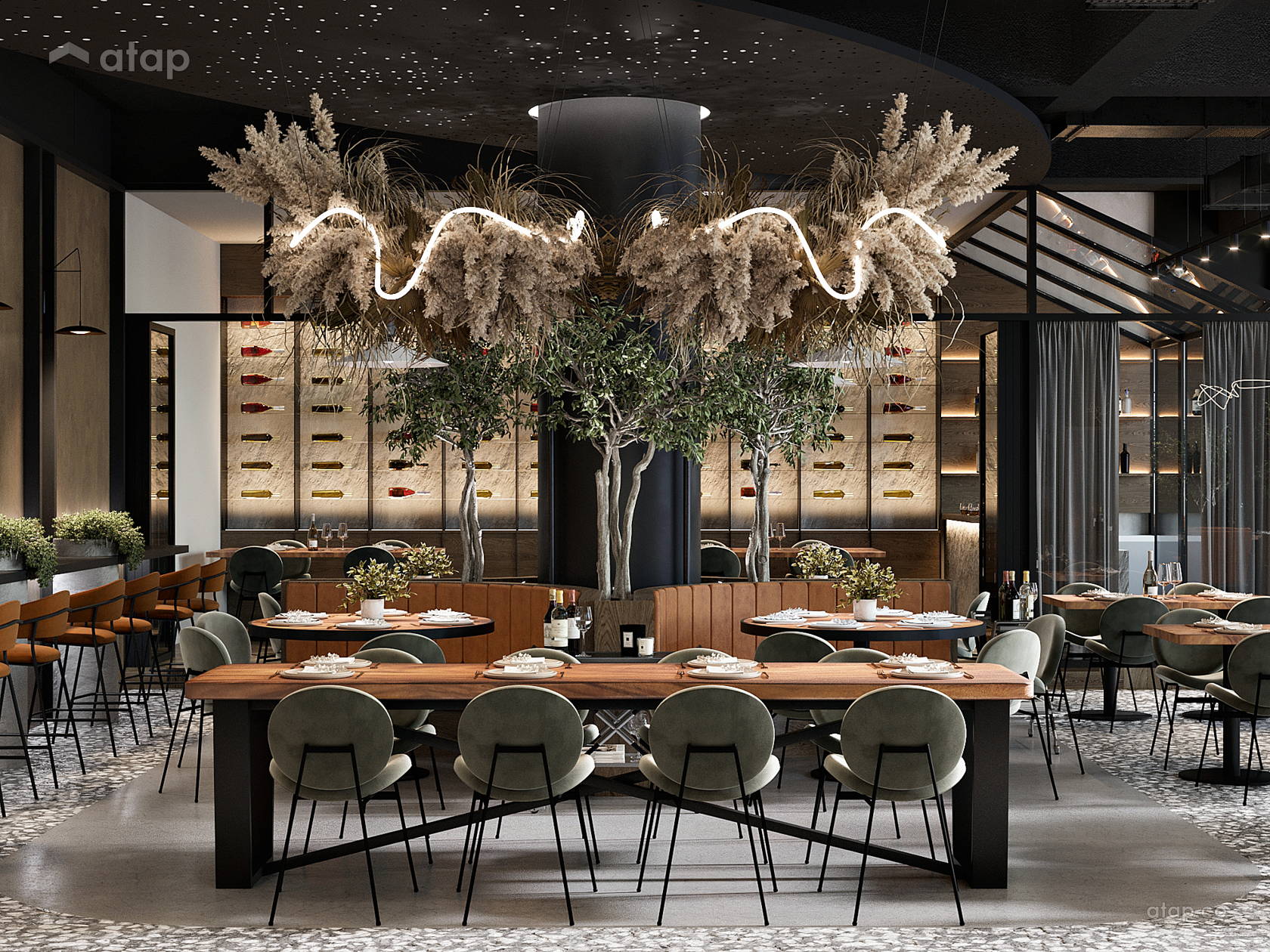 Industrial Dining Room Garden others design ideas & photos Malaysia ...