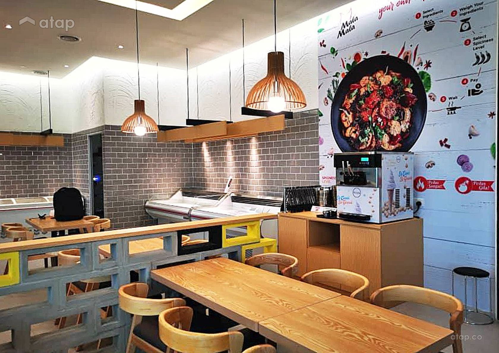 Asian F&B shopping mall design ideas & photos Malaysia | Atap.co