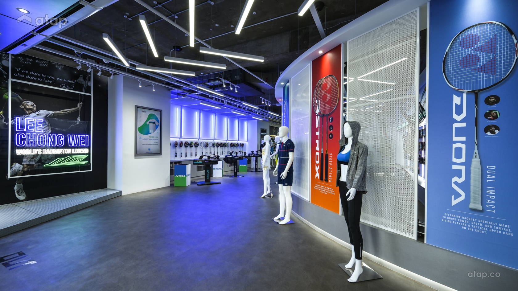 Minimalistic Modern Retail shopping mall design ideas & photos Malaysia ...