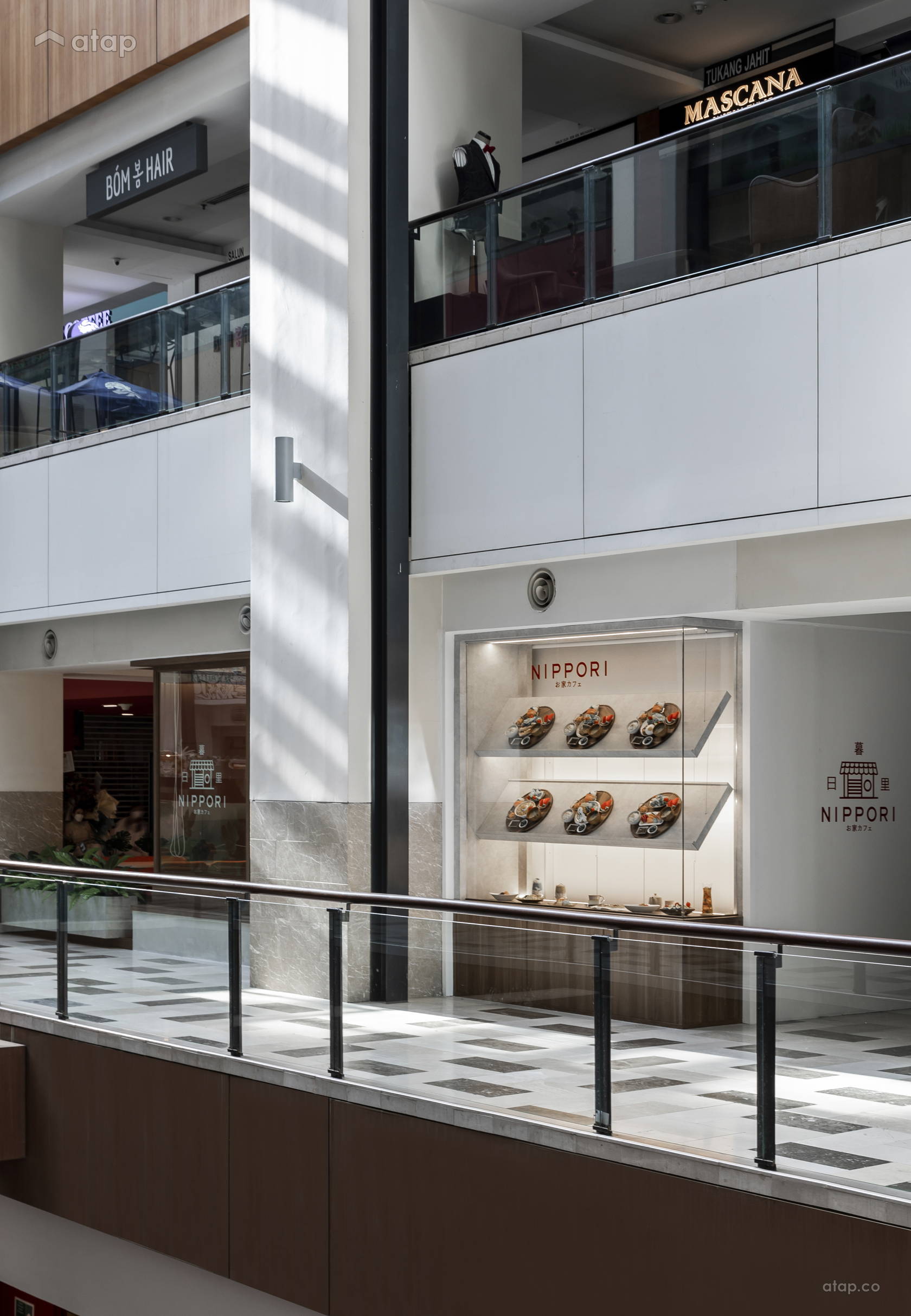 Modern Zen F&B shopping mall design ideas & photos Malaysia | Atap.co