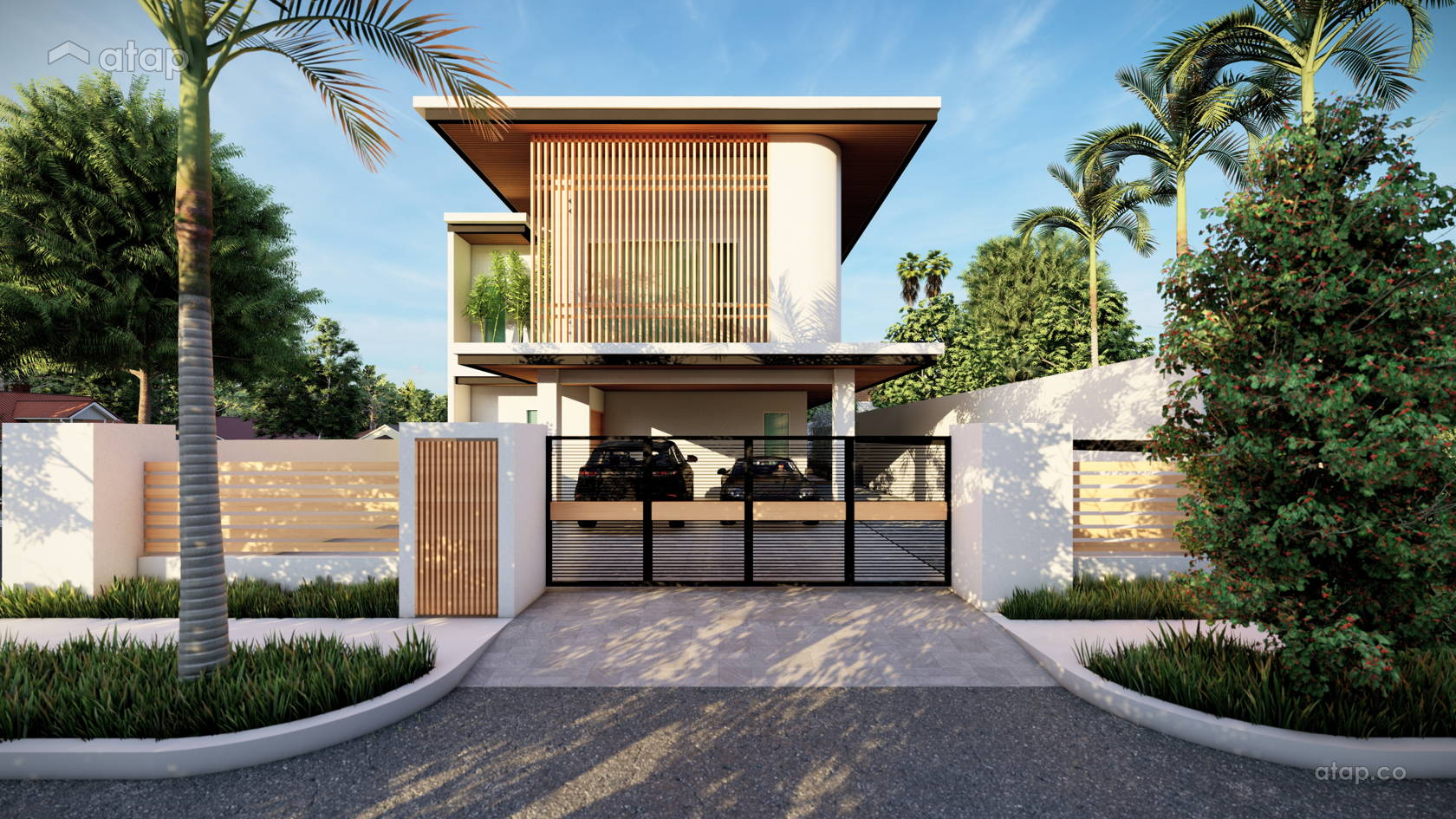 Contemporary Minimalistic Exterior bungalow design ideas & photos ...