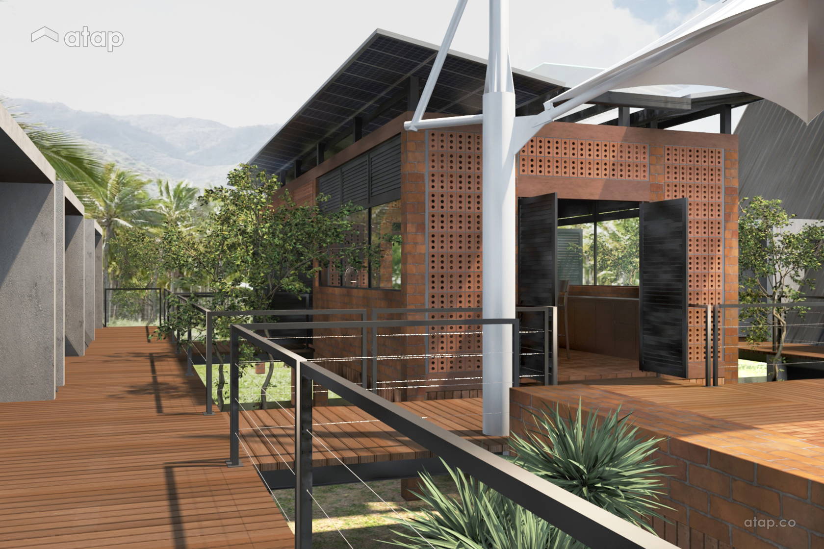 Asian Rustic Exterior others design ideas & photos Malaysia | Atap.co