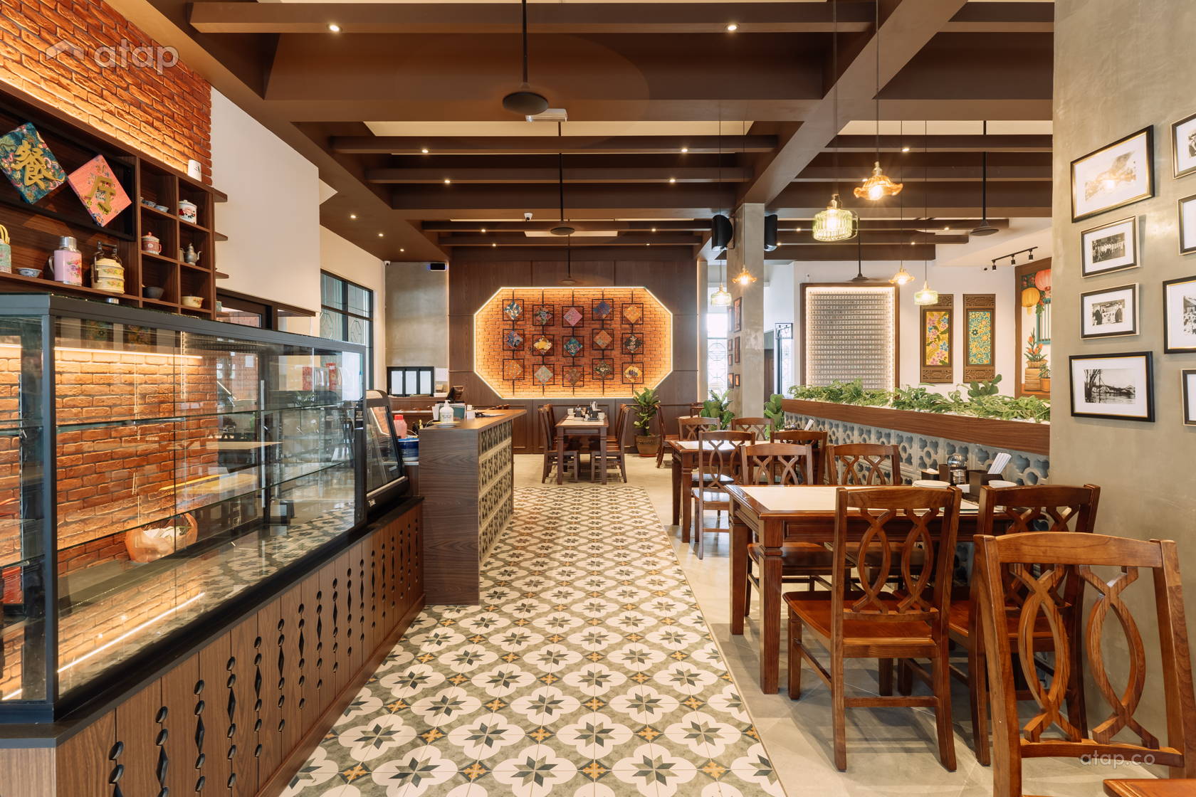 Asian Rustic F&B shophouse design ideas & photos Malaysia | Atap.co