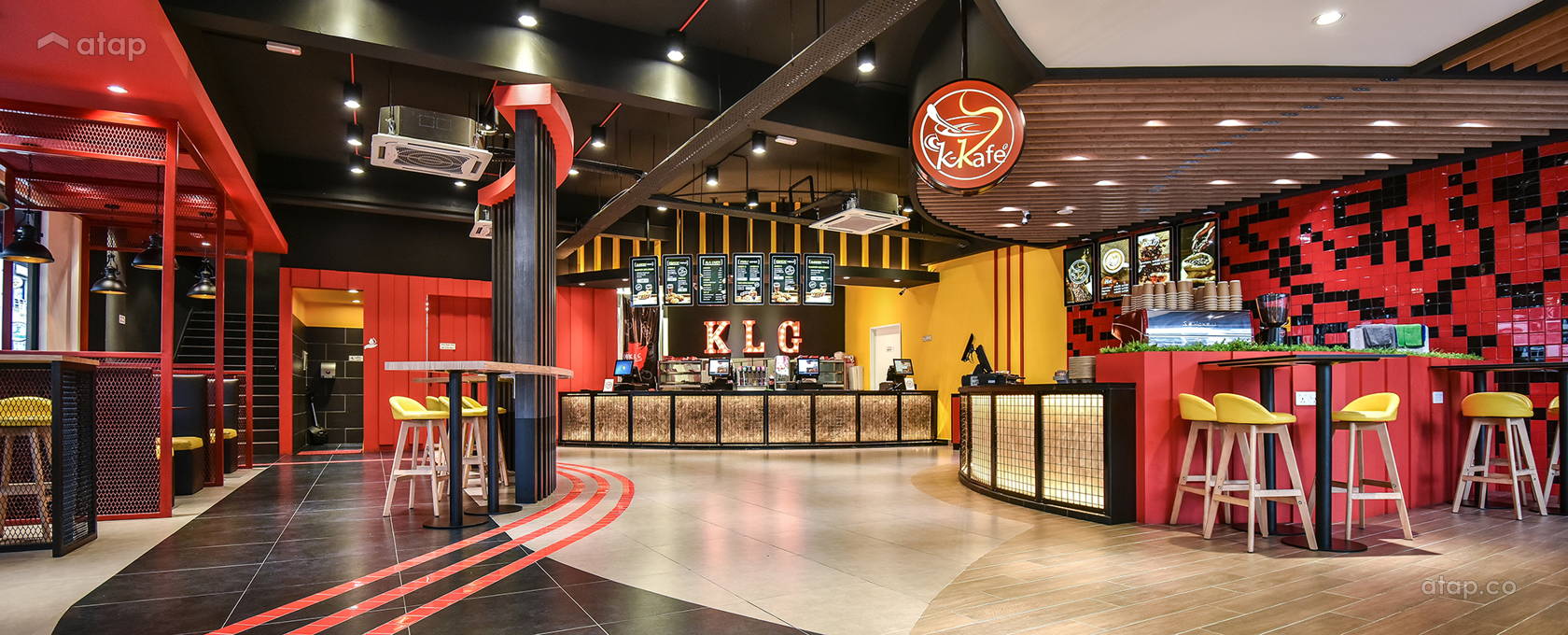 Industrial Retro F&B Retail others design ideas & photos Malaysia | Atap.co