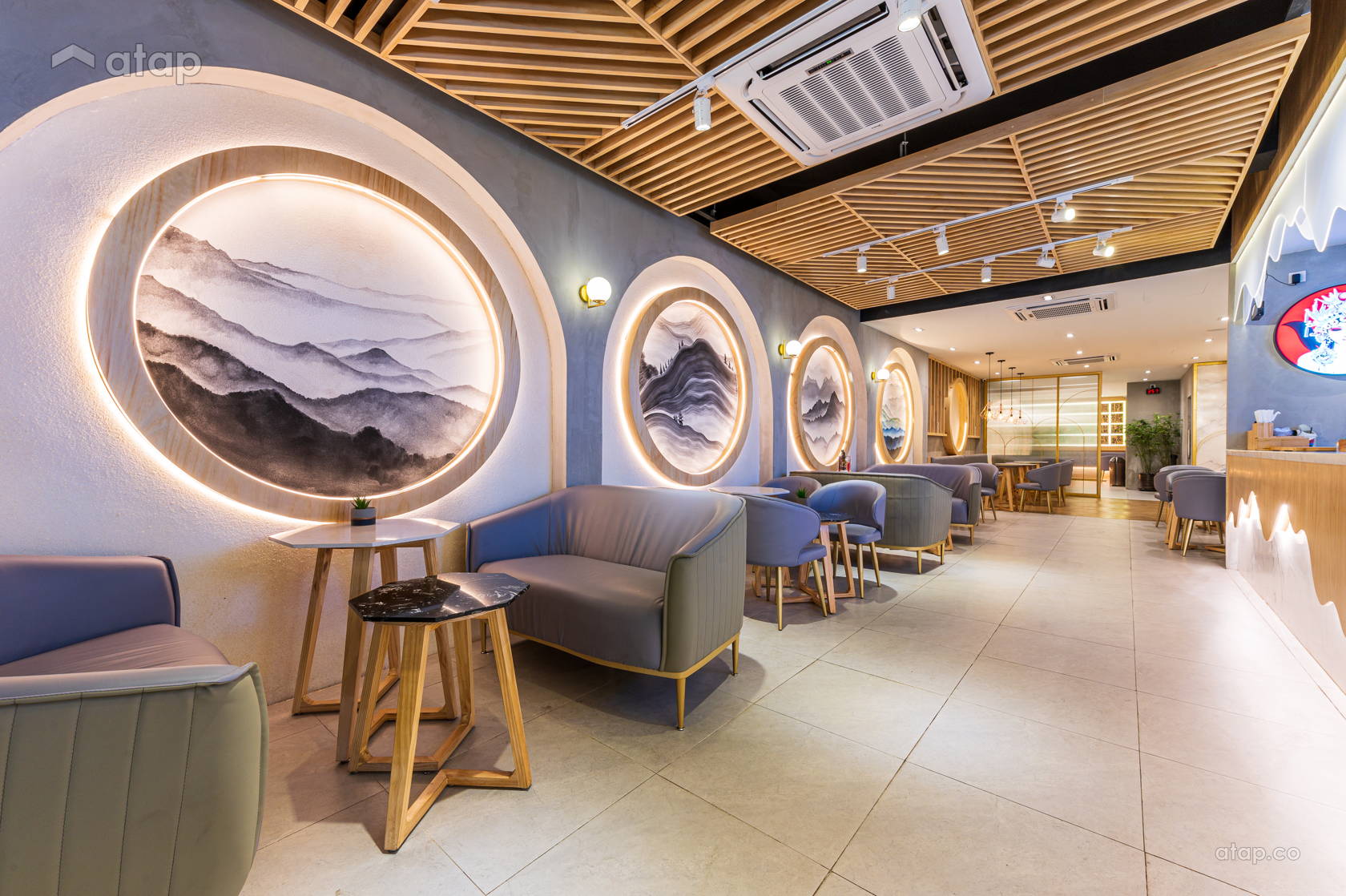 Classic Contemporary F&B Retail shophouse design ideas & photos ...