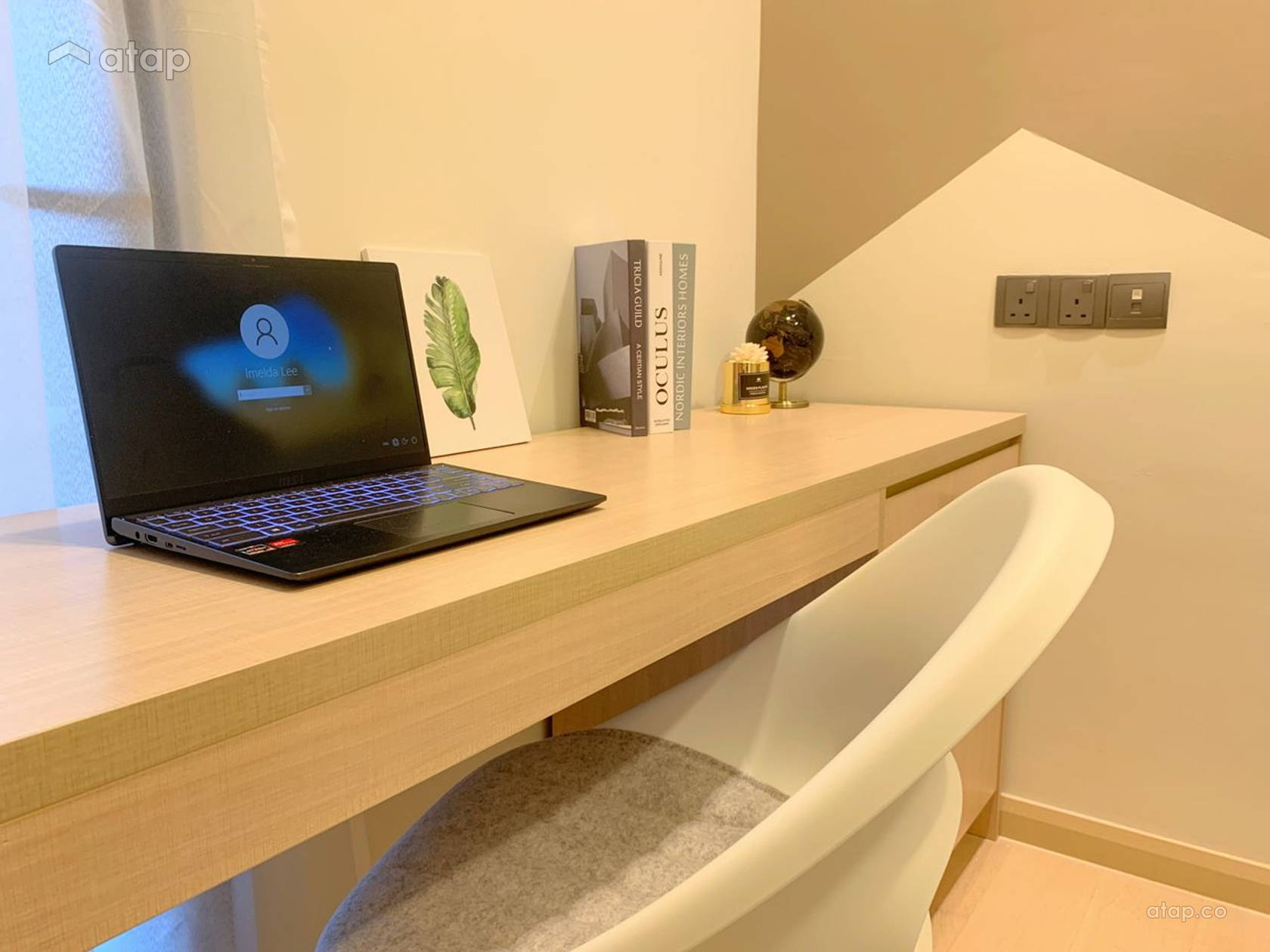 Modern Study Room condominium design ideas & photos Malaysia | Atap.co