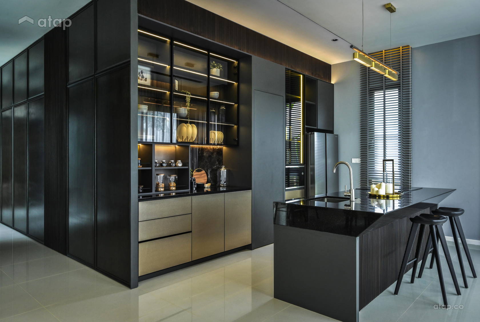 Kitchen semi-detached design ideas & photos Malaysia | Atap.co
