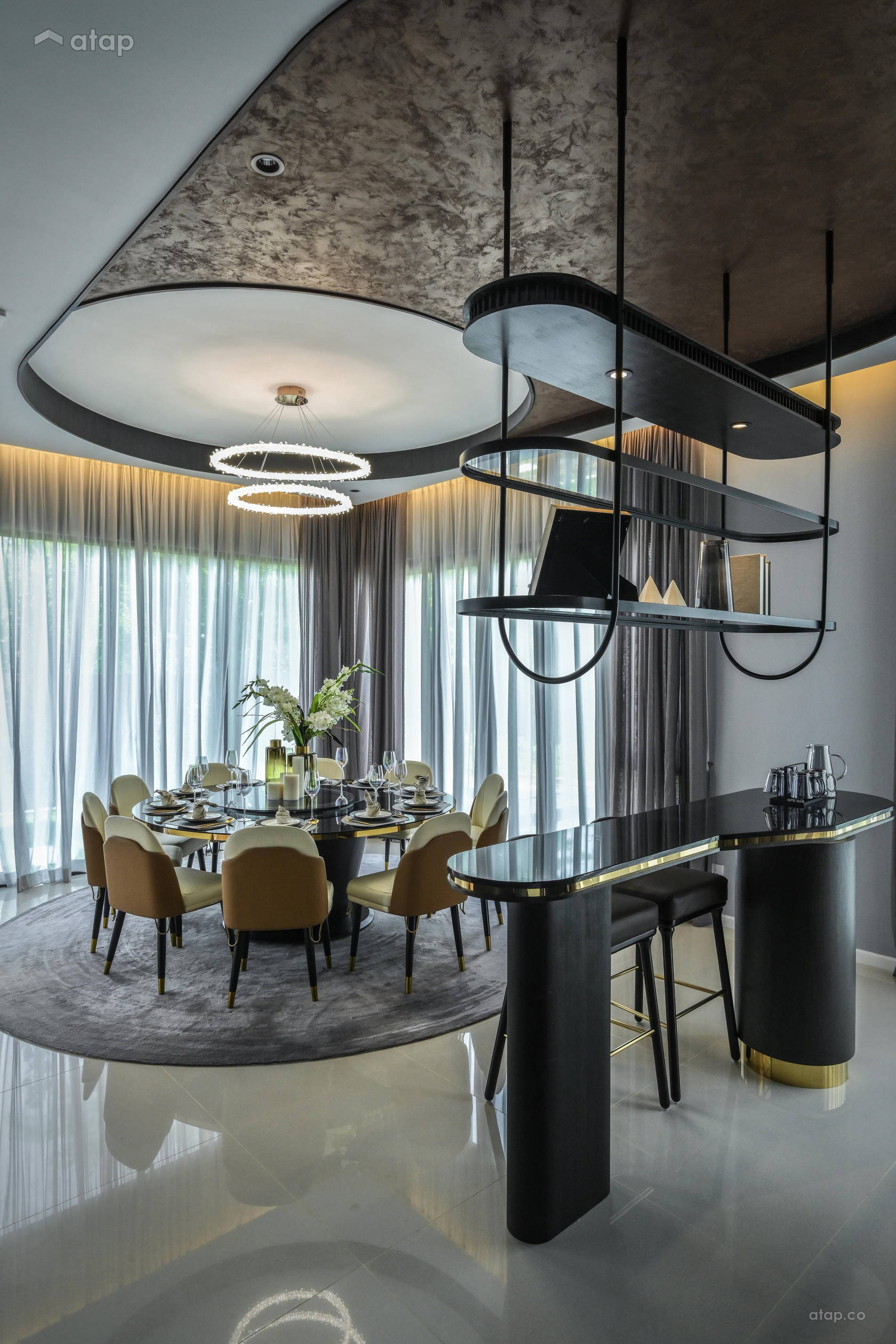 Dining Room semi-detached design ideas & photos Malaysia | Atap.co