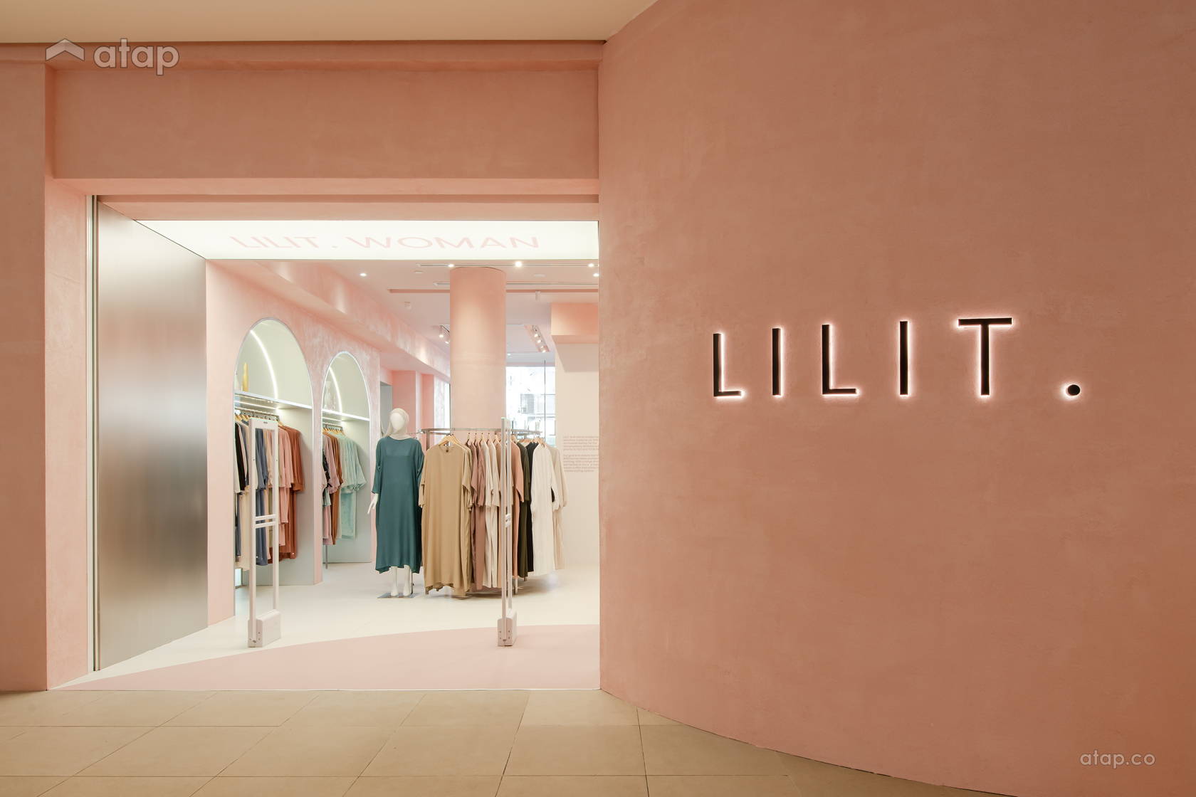 Contemporary Minimalistic Retail shopping mall design ideas & photos Malaysia | Atap.co