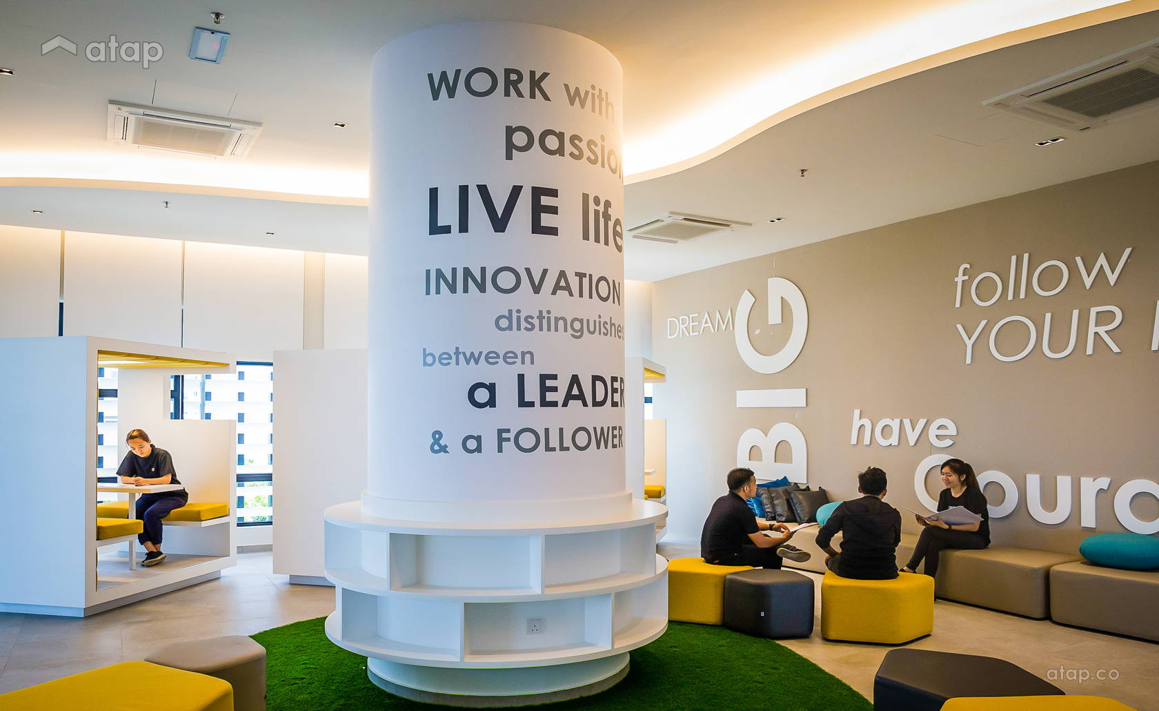 Contemporary Zen Office Study Room others design ideas & photos ...