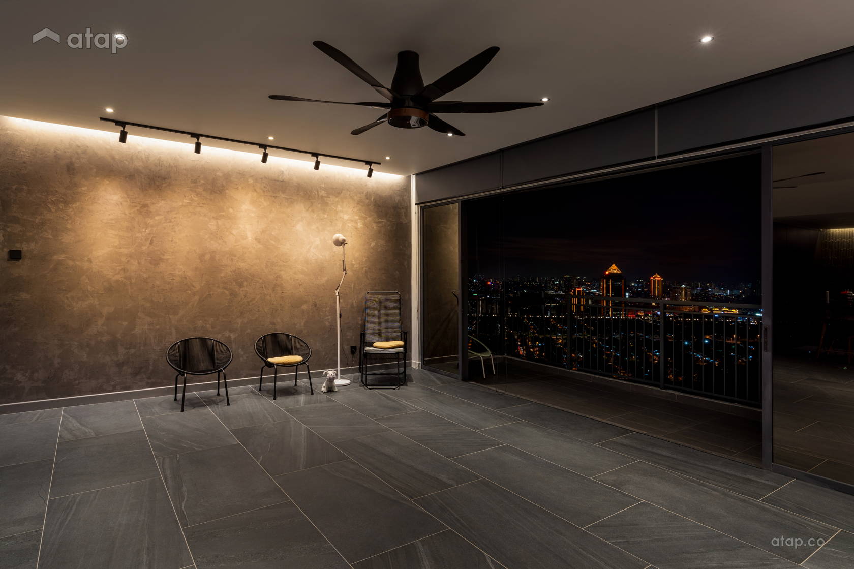 Minimalistic Modern Living Room condominium design ideas & photos ...