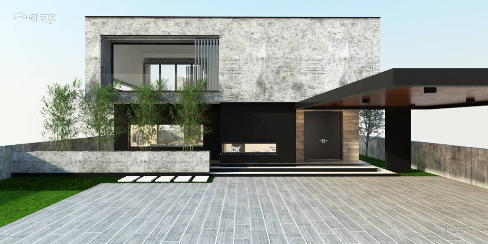 Industrial Minimalistic Exterior bungalow design ideas & photos ...