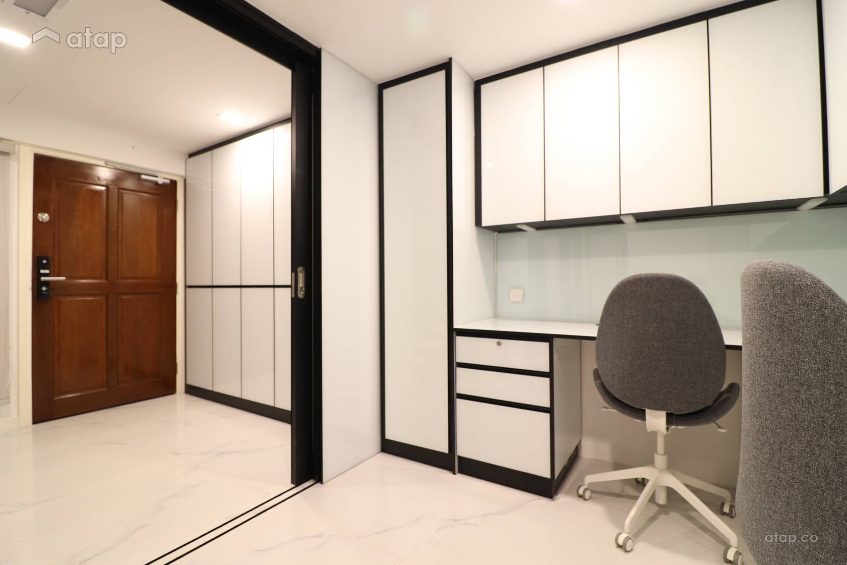 Modern Zen Study Room townhouse design ideas & photos Malaysia | Atap.co