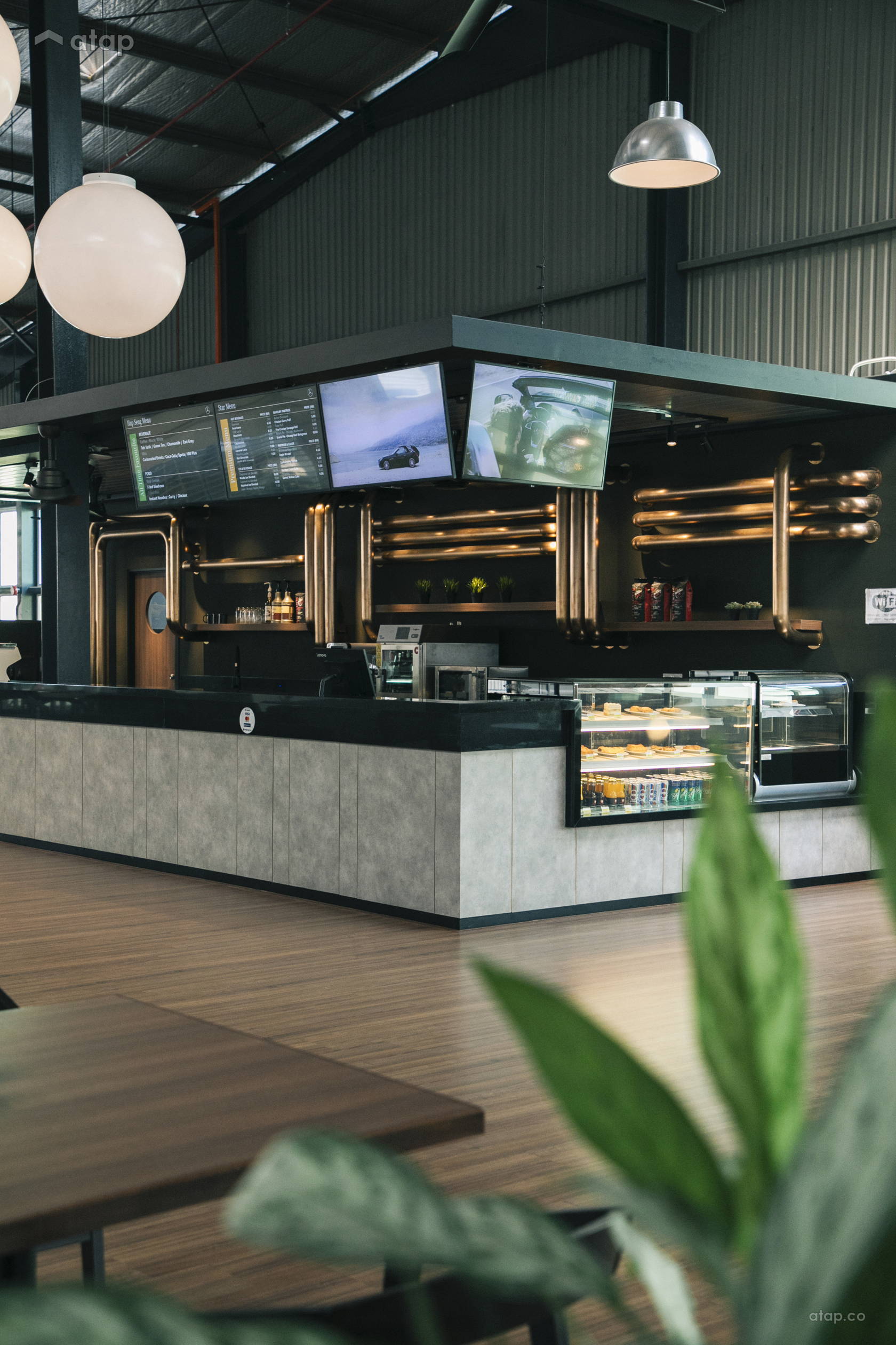 Industrial Retro F&B Retail others design ideas & photos Malaysia | Atap.co