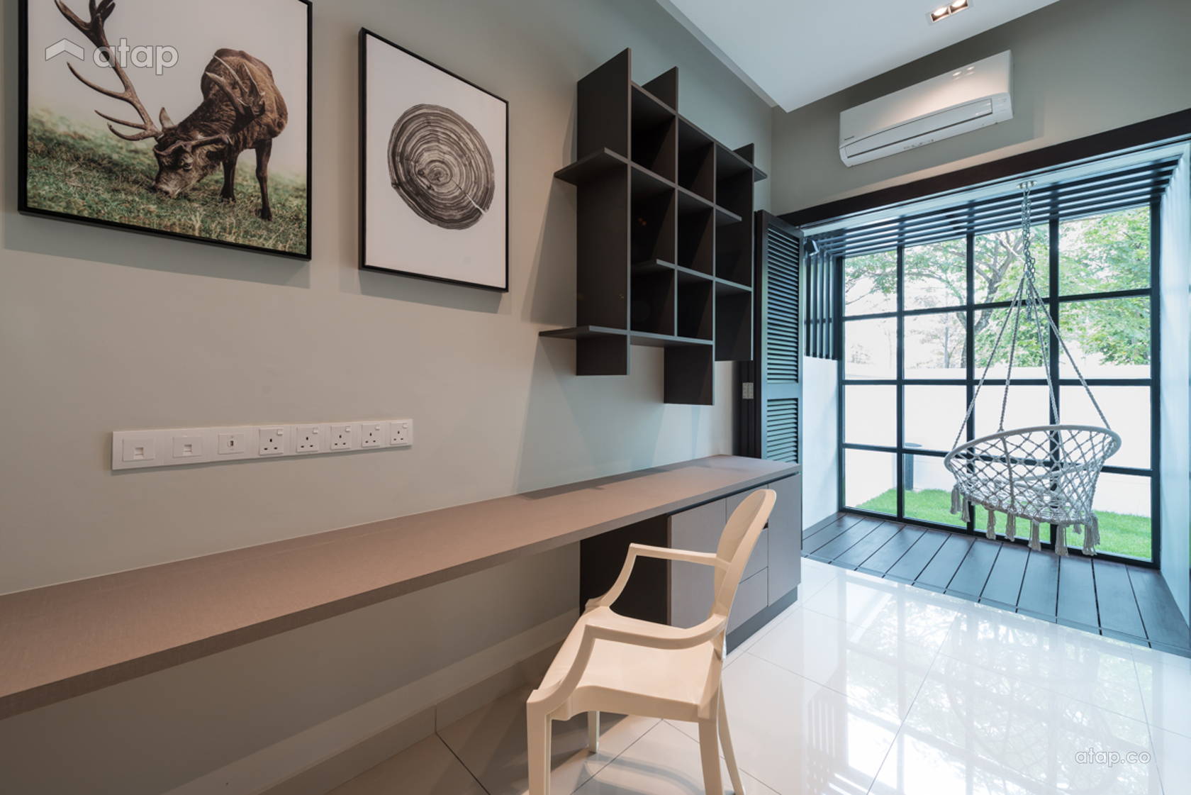 Contemporary Modern Study Room terrace design ideas & photos Malaysia ...