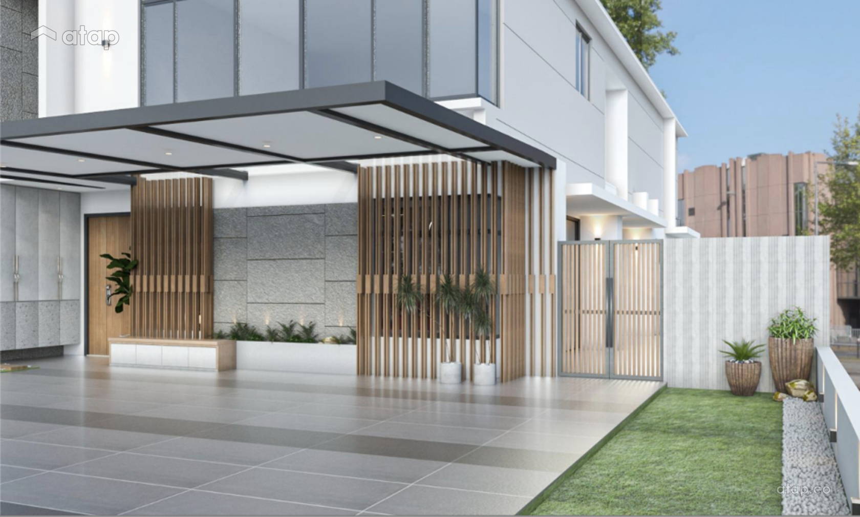 Modern Terrace House