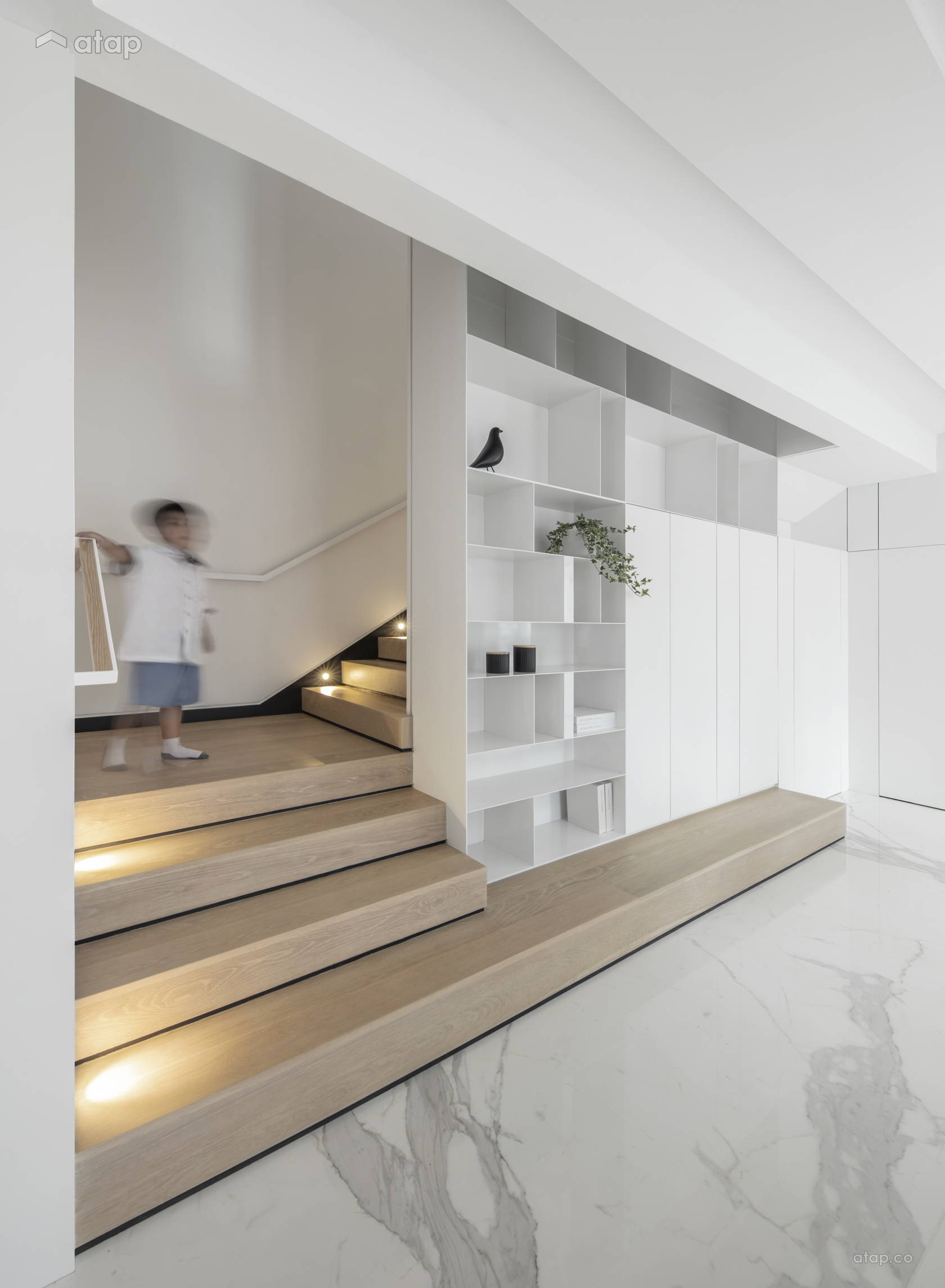 Minimalistic Modern Foyer terrace design ideas & photos Malaysia | Atap.co