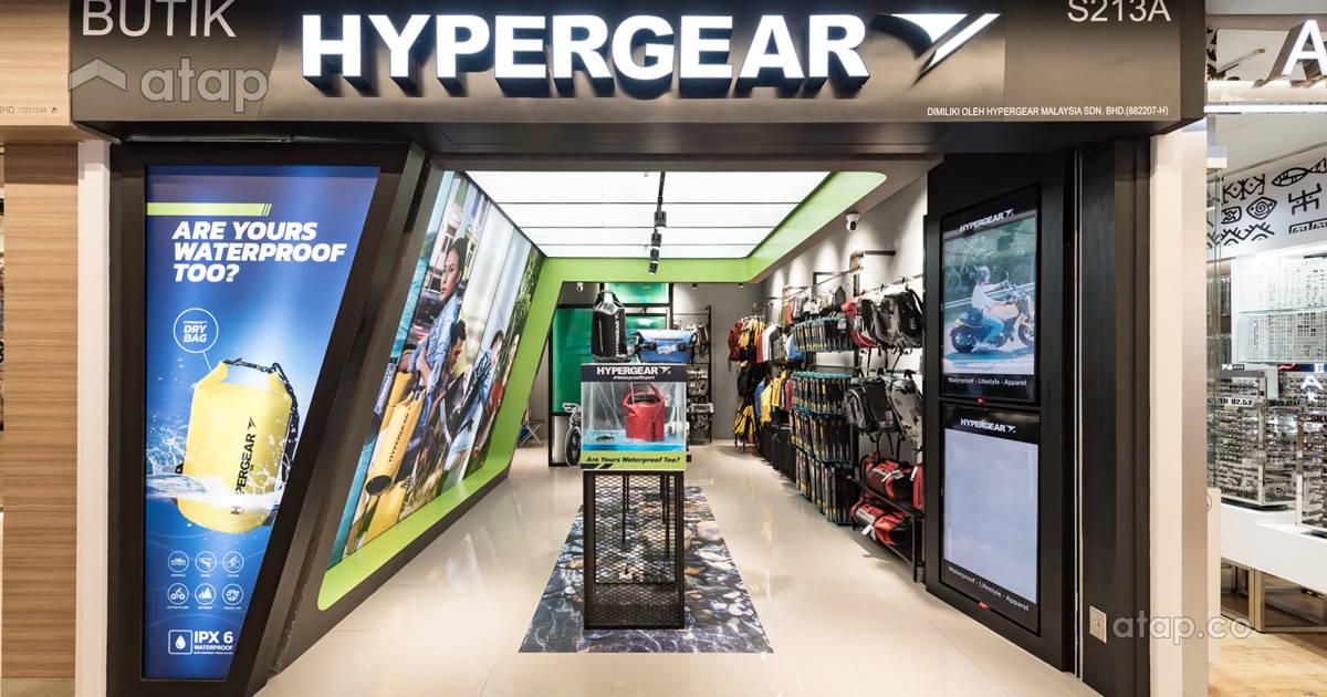 Hypergear @ 1 Utama Shopping Centre V2.0 interior design renovation ...