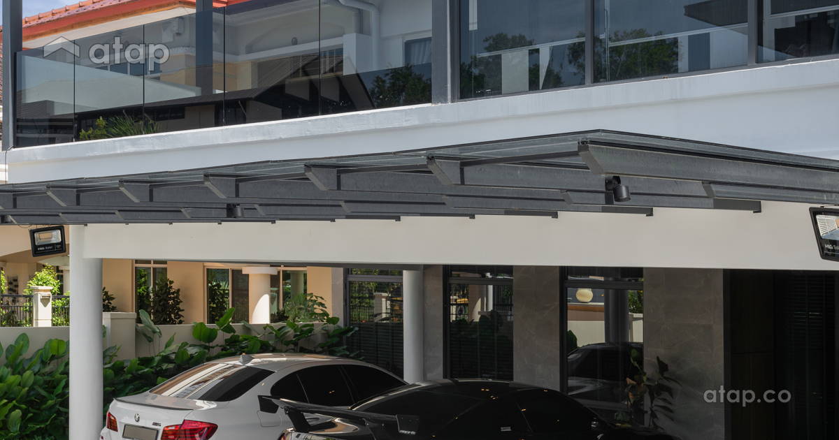 Minimalistic Modern Exterior semi-detached design ideas & photos ...