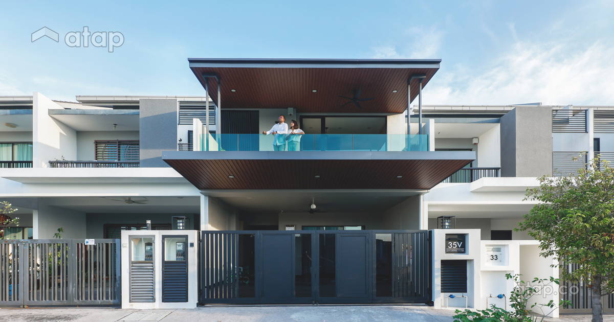 Contemporary Balcony Exterior terrace design ideas & photos Malaysia ...