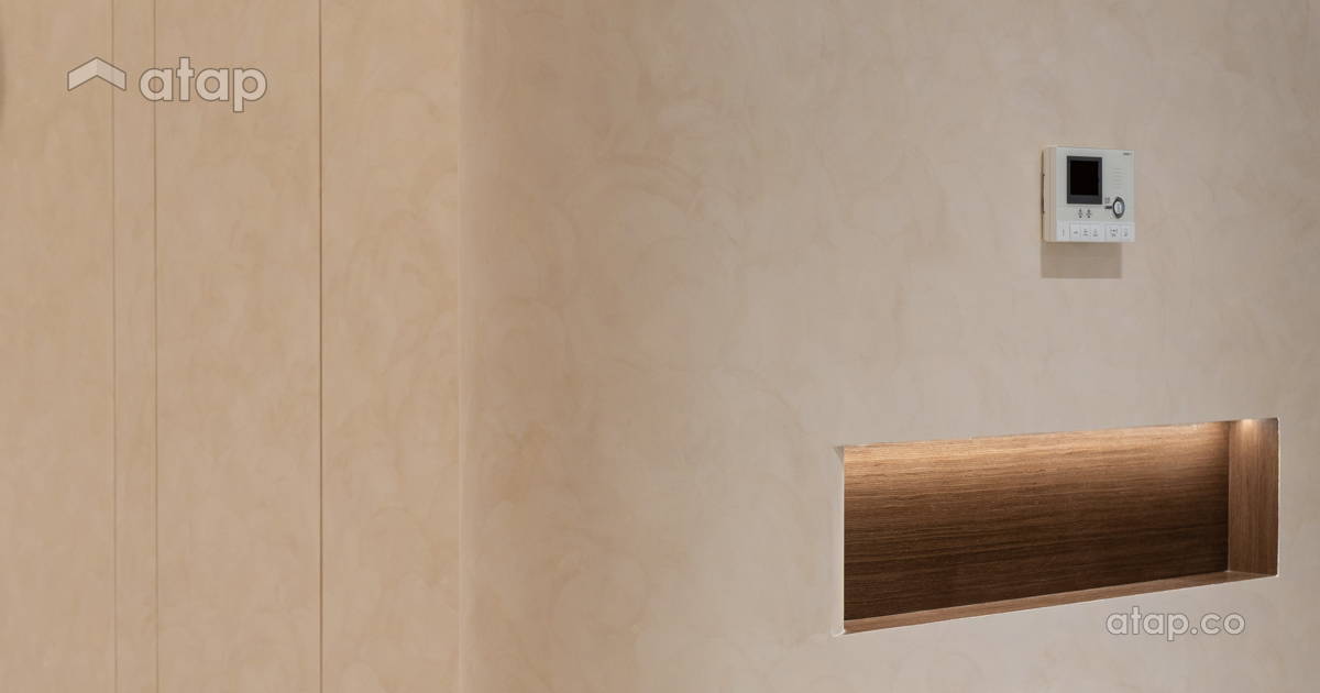 Contemporary Scandinavian Dining Room Foyer condominium design ideas ...