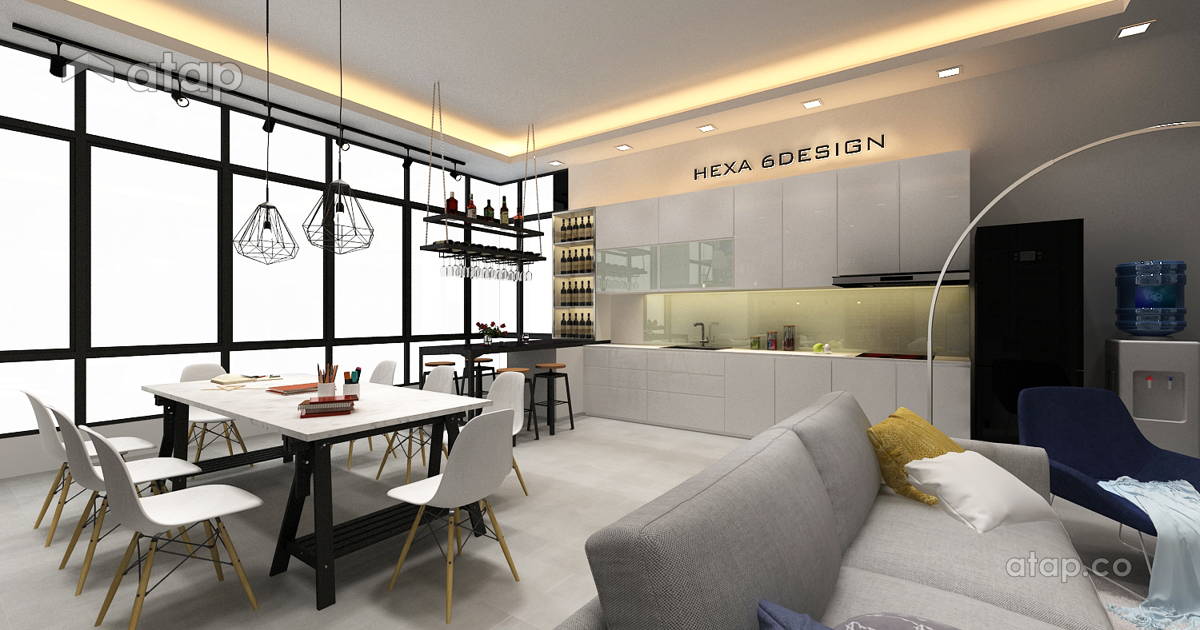 HEXA6 DESIGN OFFICE CUM SHOWROOM interior design renovation ideas, photos and price in Malaysia ...