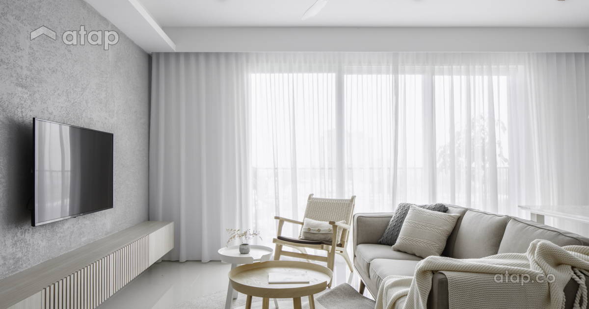 Minimalistic Zen Living Room condominium design ideas & photos Malaysia ...
