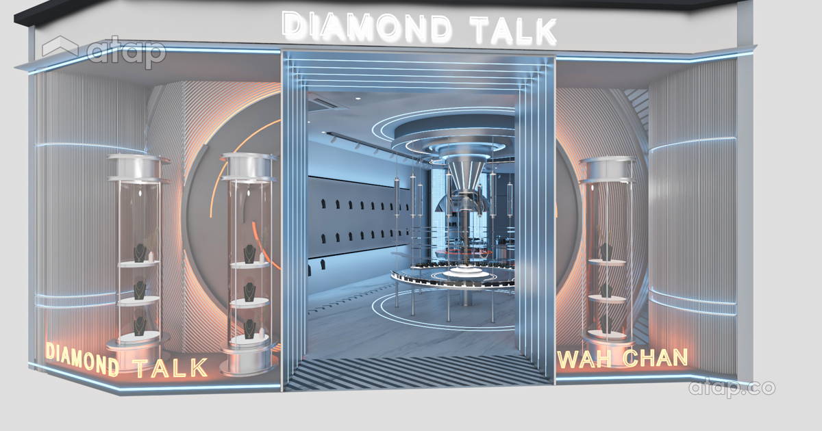 Concept Drawing for Tech Retail Shop interior design renovation ideas ...