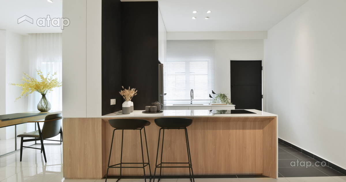Contemporary Kitchen semi-detached design ideas & photos Malaysia | Atap.co