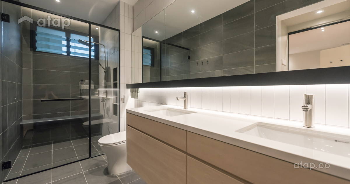Asian Minimalistic Bathroom terrace design ideas & photos Malaysia ...