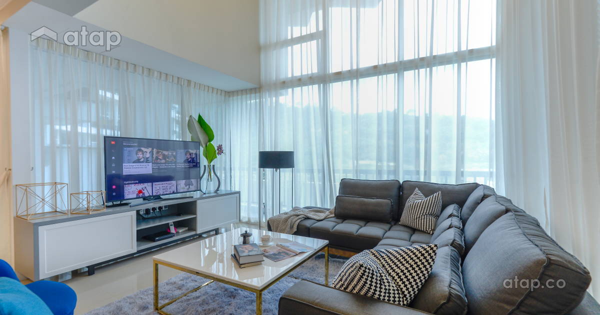 Classic Modern Living Room condominium design ideas & photos Malaysia ...