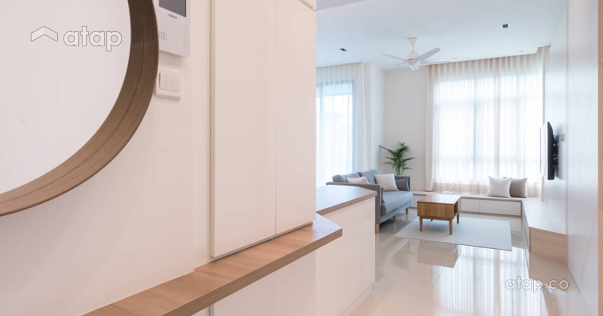 Contemporary Modern Foyer condominium design ideas & photos Malaysia ...