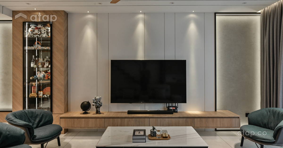 Minimalistic Modern Living Room terrace design ideas & photos Malaysia ...