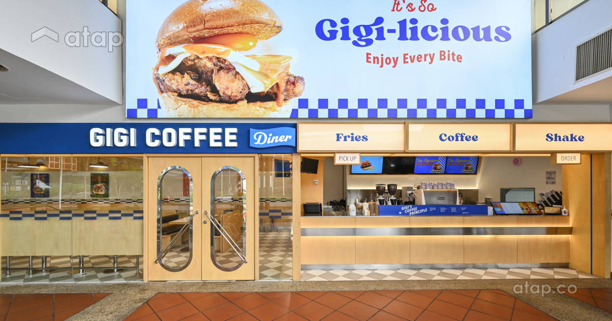 GIGI Diner @ The Curve interior design renovation ideas, photos and ...