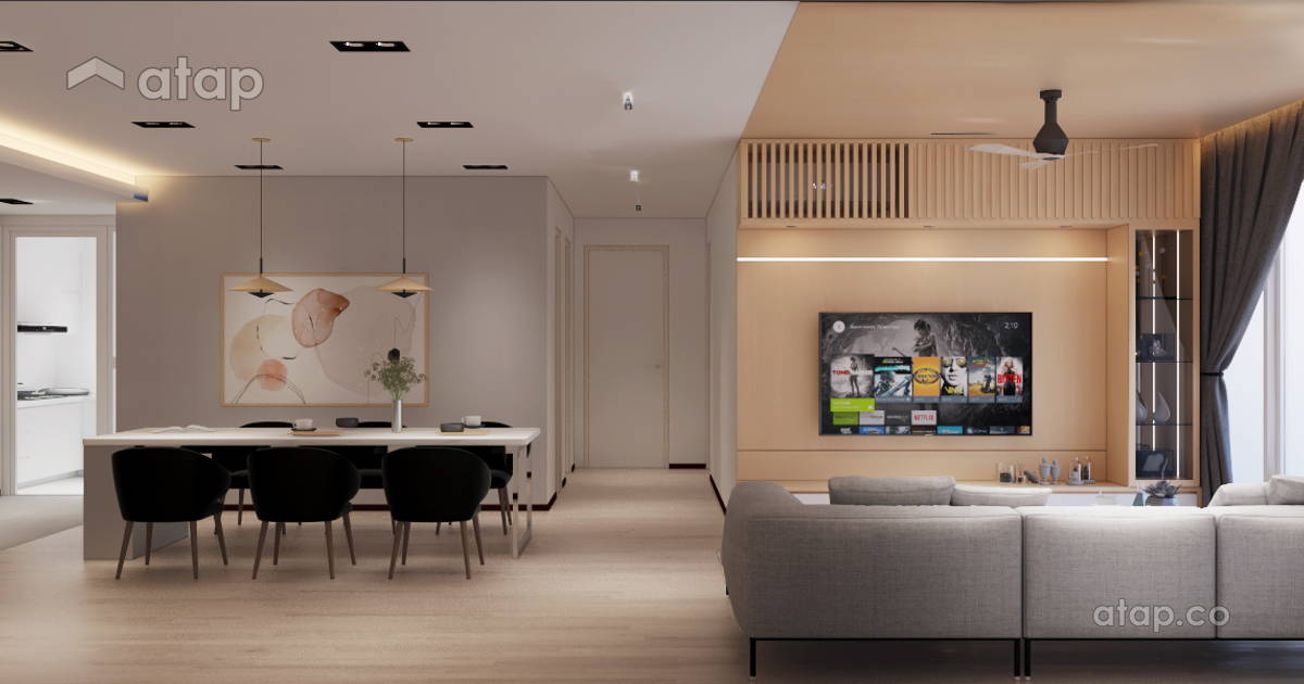 M's Sweet Modern Minimalist House interior design renovation ideas ...