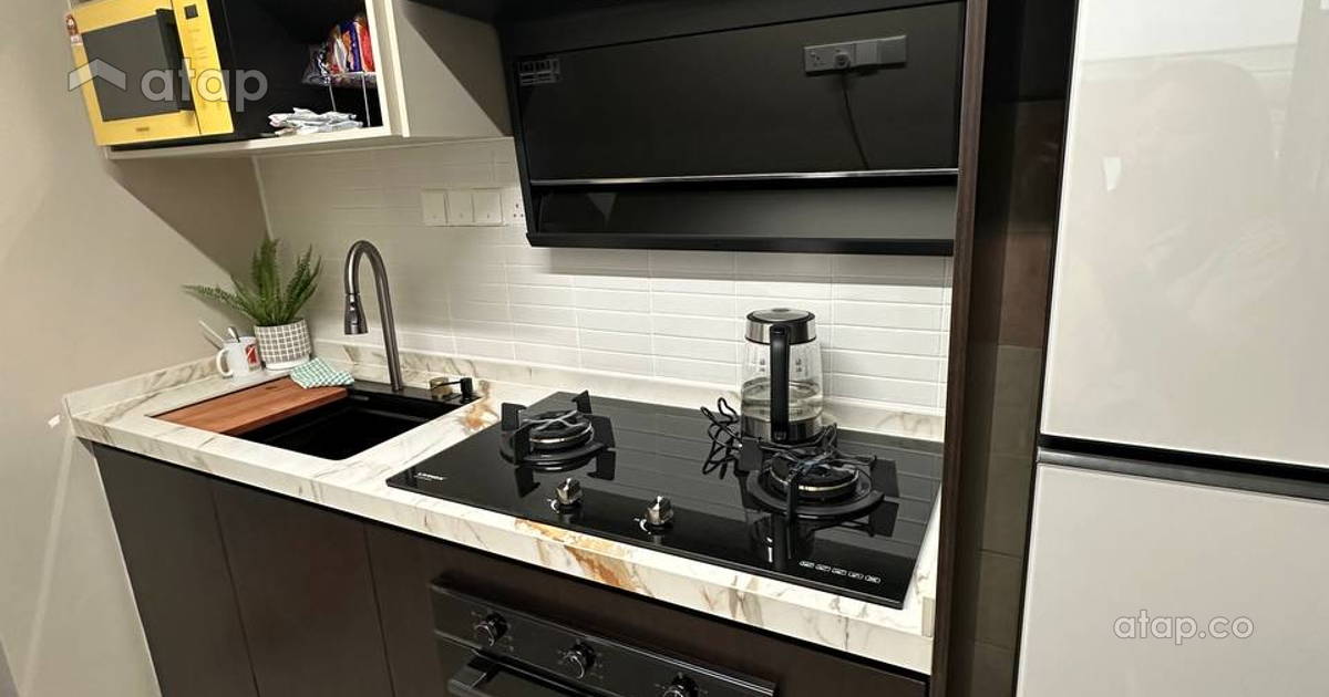 Premium Kitchen Carpentry @ PPR Kerinchi interior design renovation ...