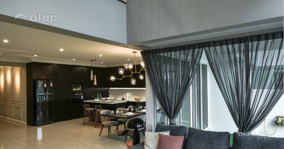 Classic Modern Living Room condominium design ideas & photos Malaysia ...