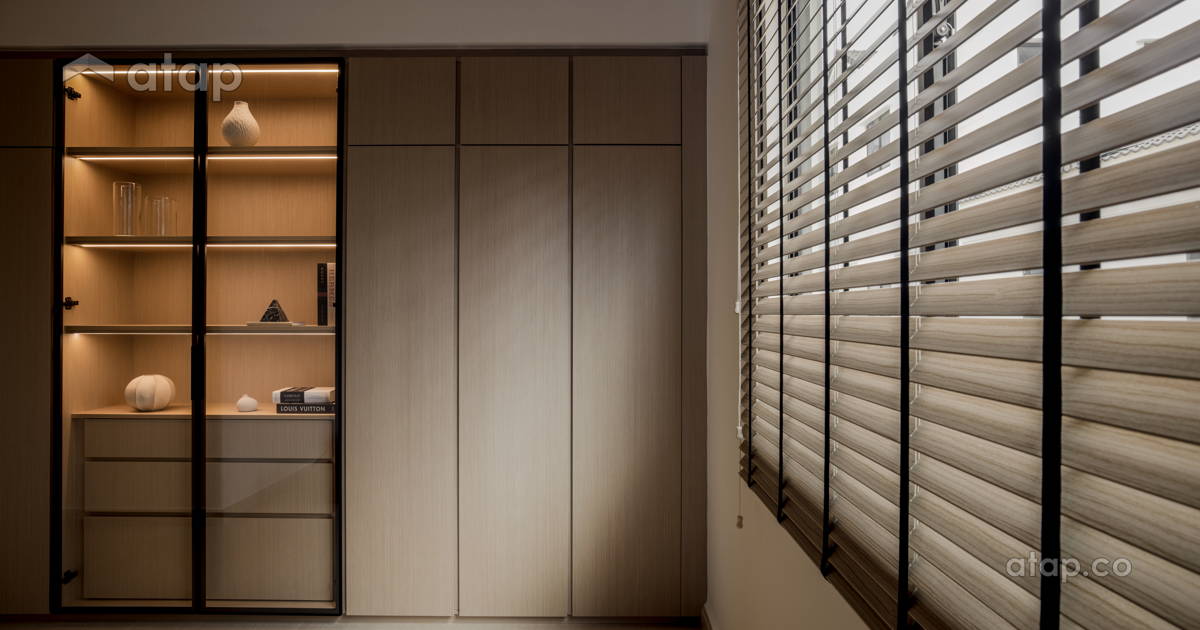 Minimalistic Zen Study Room semi-detached design ideas & photos ...