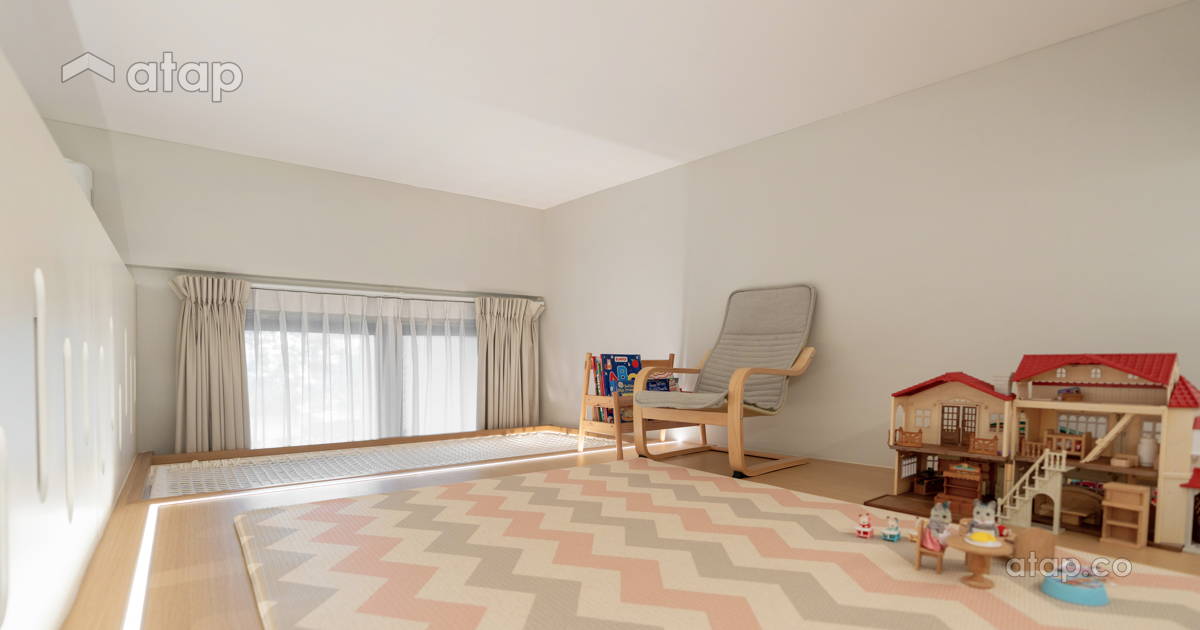 Contemporary Scandinavian Bedroom Kids condominium design ideas ...