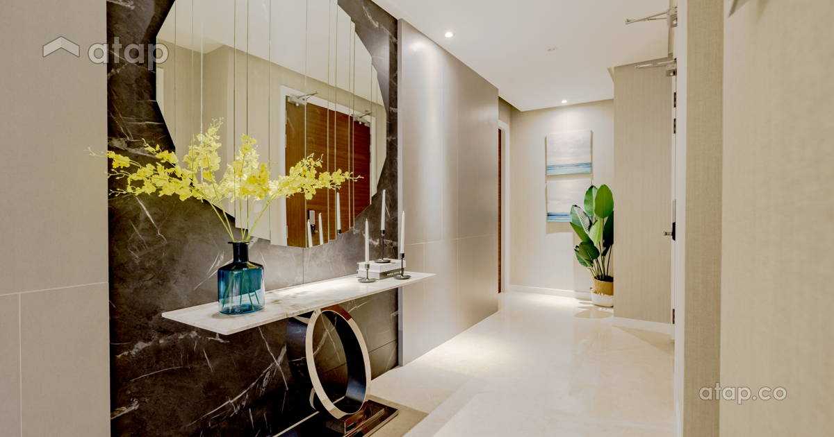 Contemporary Foyer condominium design ideas & photos Malaysia | Atap.co