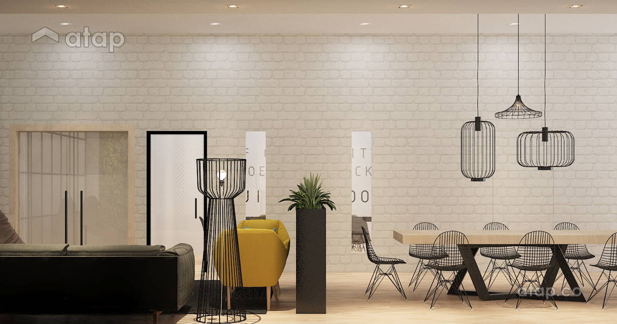 Modern Office shophouse design ideas & photos Malaysia | Atap.co