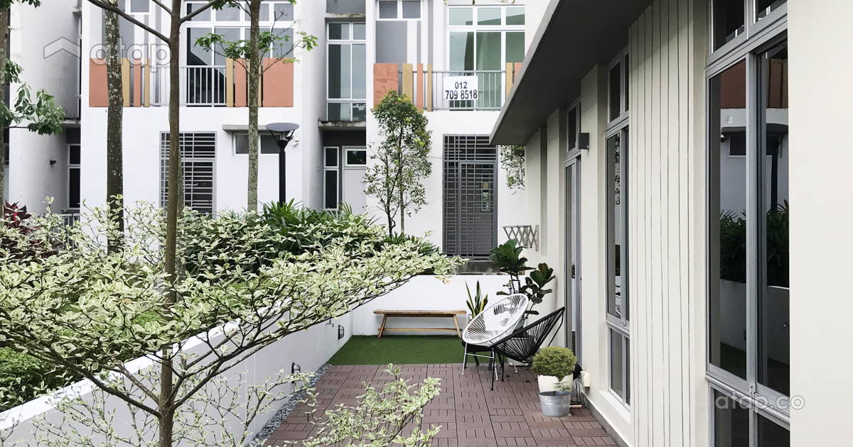 Modern Exterior Garden terrace design ideas & photos Malaysia | Atap.co