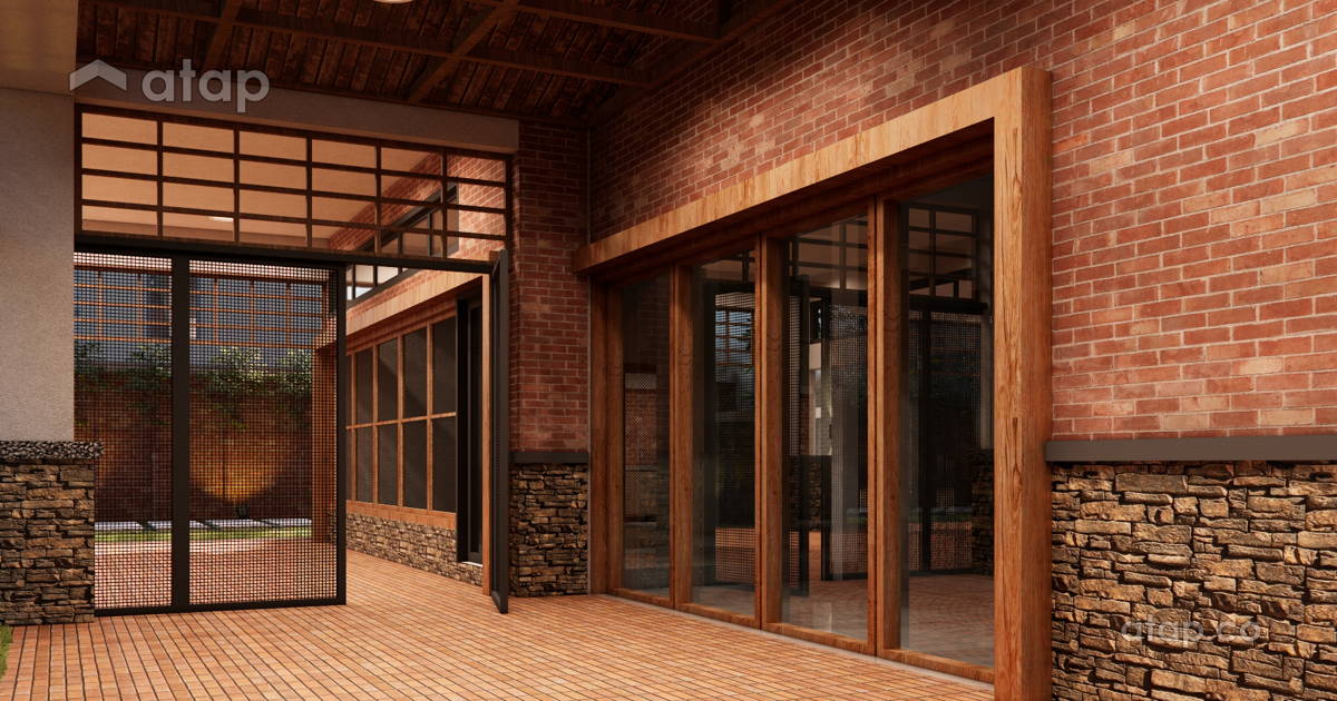 Contemporary Retro Exterior bungalow design ideas & photos Malaysia ...