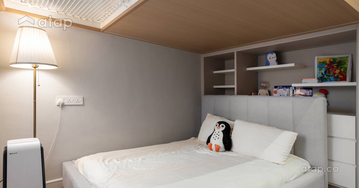 Minimalistic Scandinavian Bedroom Kids condominium design ideas ...
