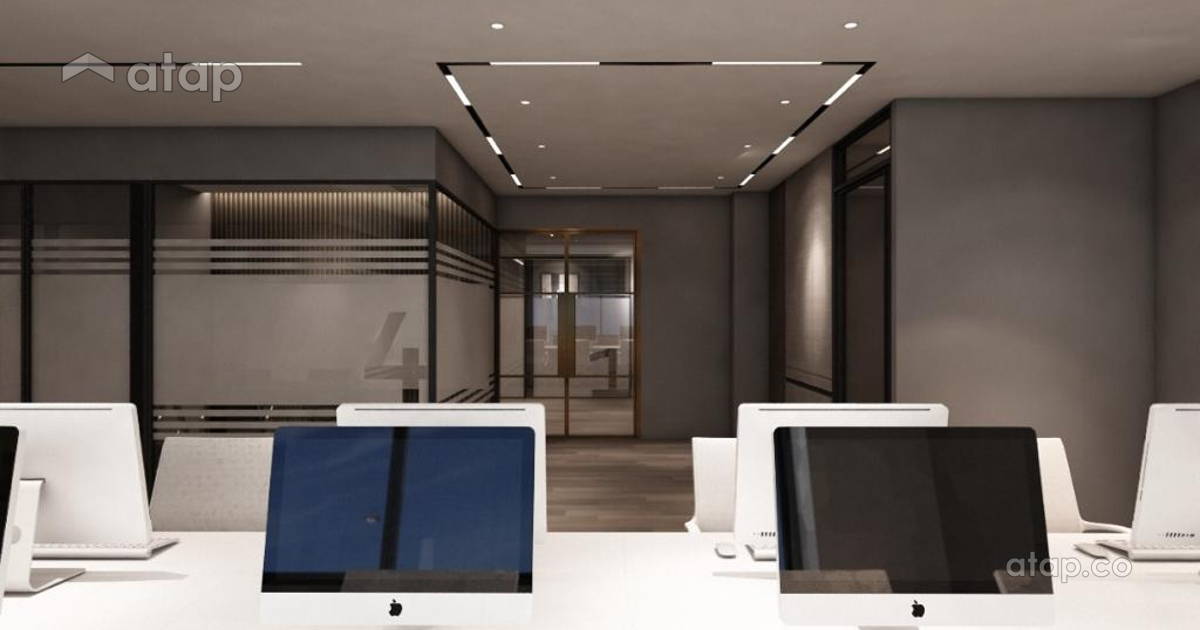 Modern Office shophouse design ideas & photos Malaysia | Atap.co