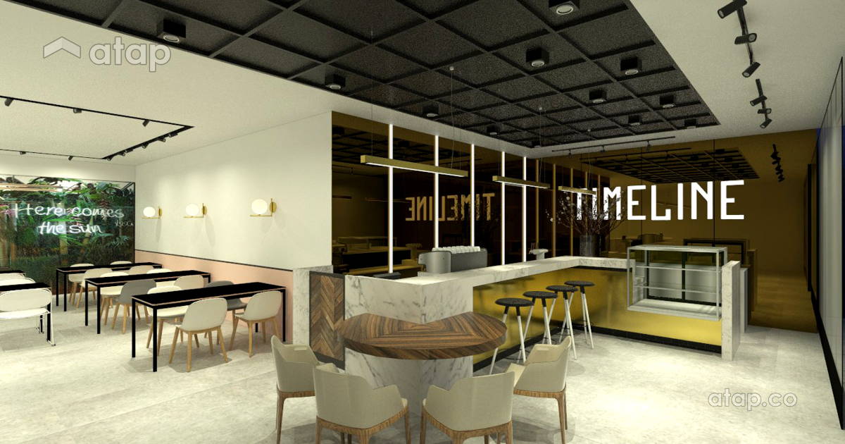Timeline Cafe @ Modern Tropical architectural & interior design ...