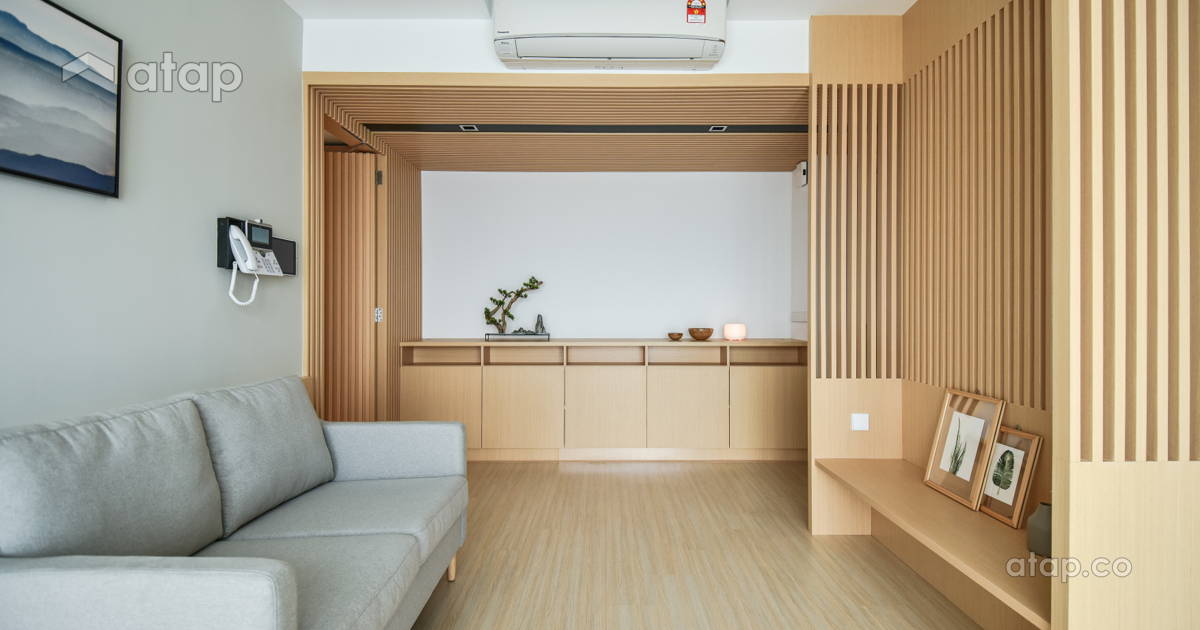 Minimalistic Zen Living Room condominium design ideas & photos Malaysia ...