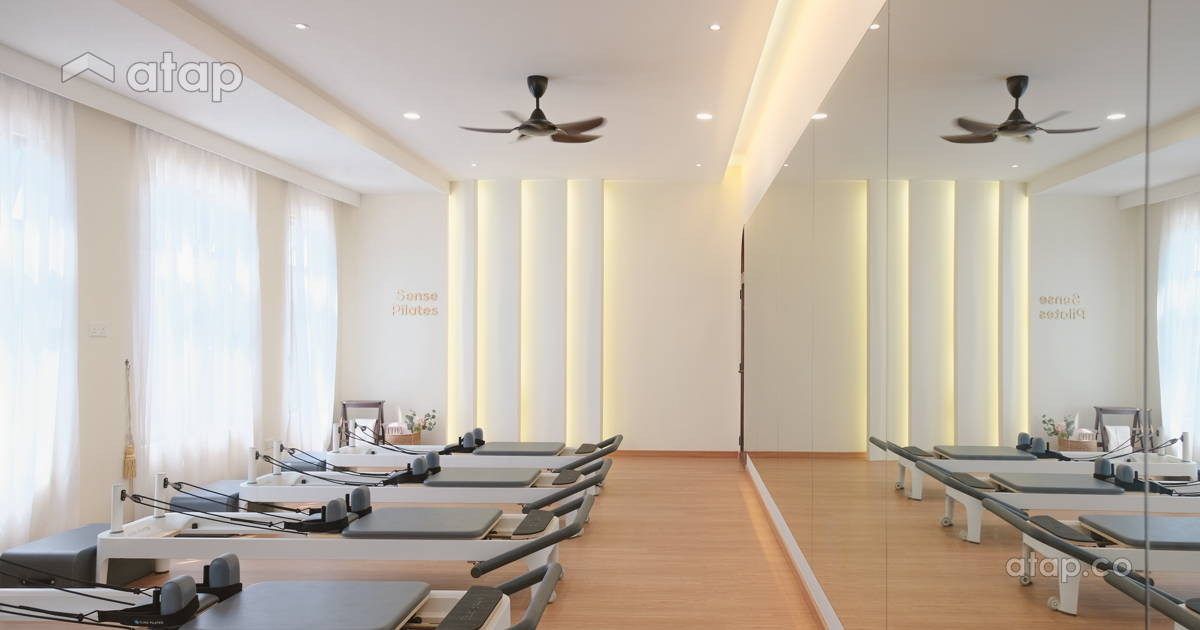 Sense Yoga & Pilates | Eco Palladium interior design renovation ideas ...
