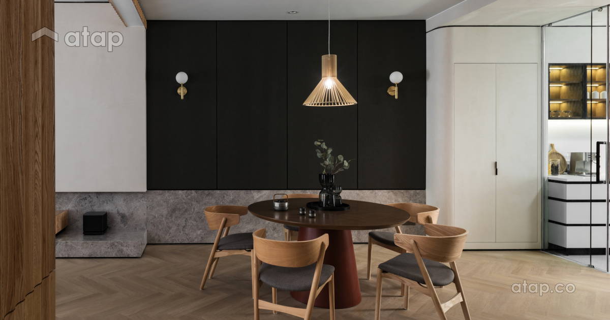 Modern Dining Room terrace design ideas & photos Malaysia | Atap.co