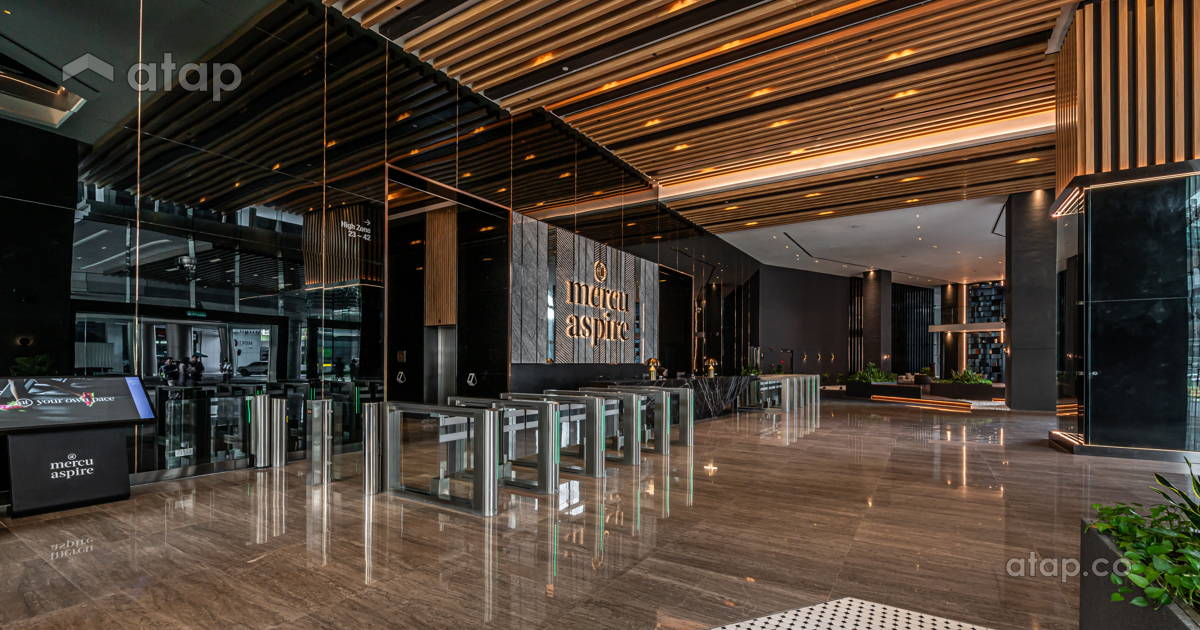Aspire Tower Lobby interior design renovation ideas, photos and price ...